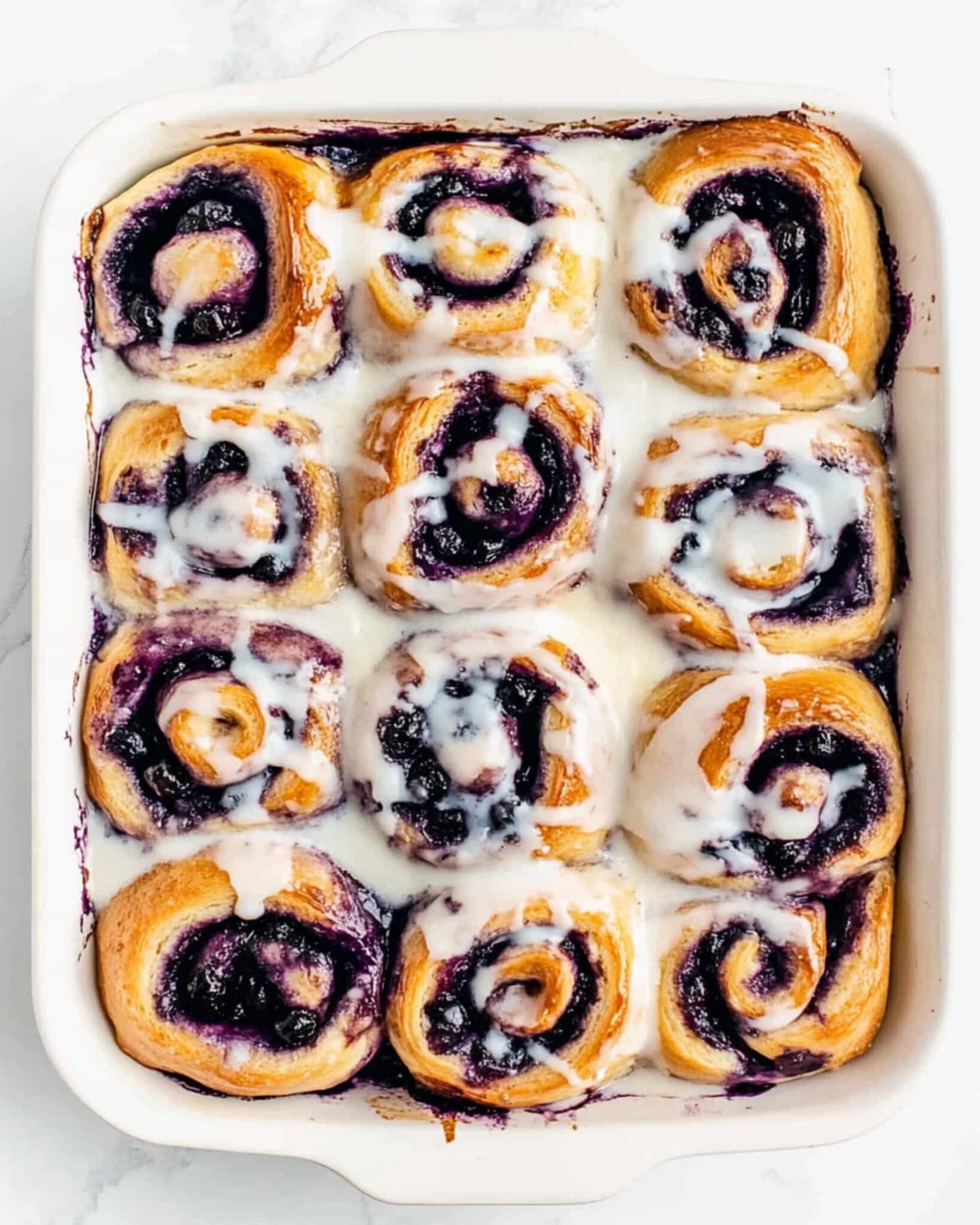 Blueberry Rolls Recipe - Yumyy