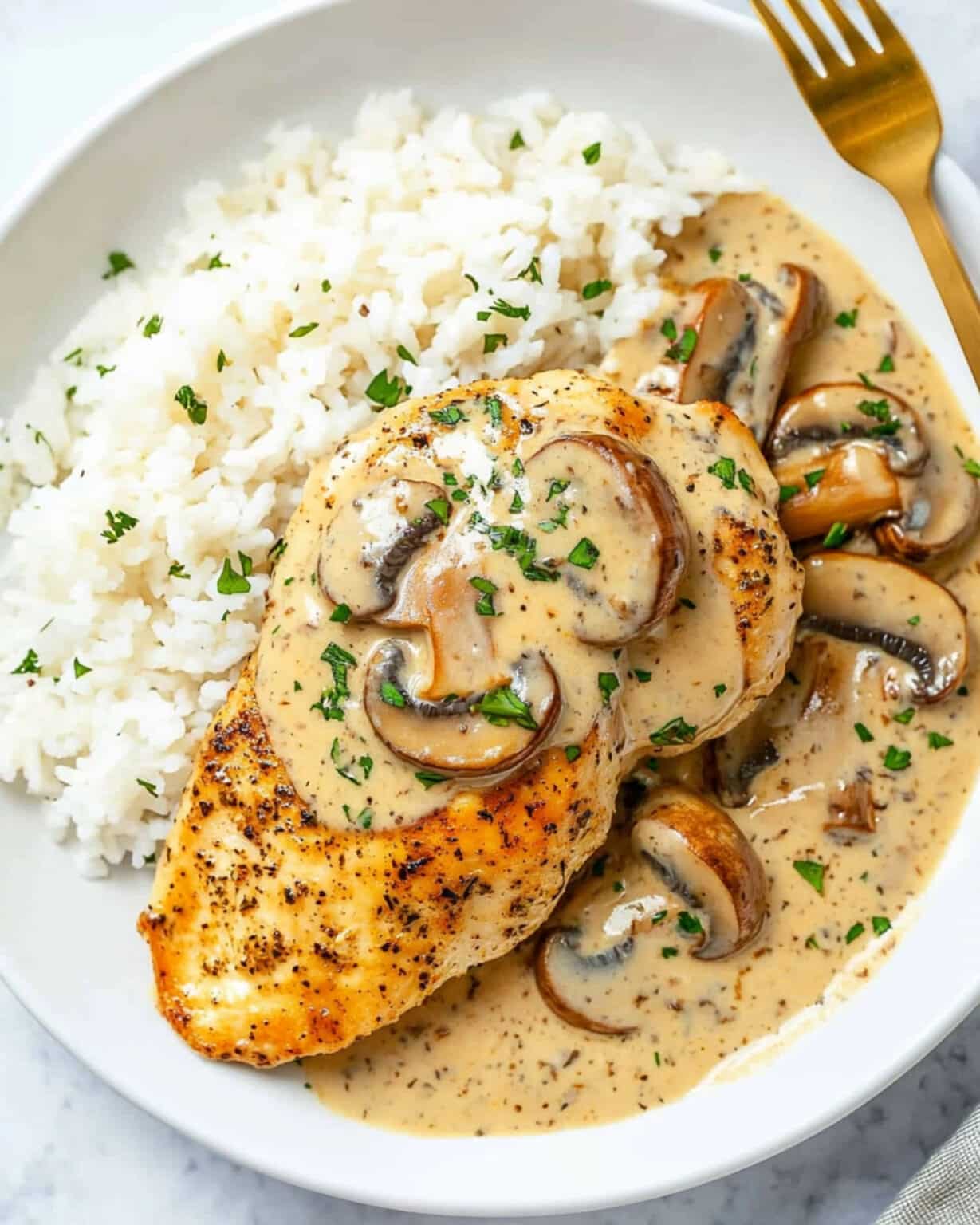 Chicken Diane Recipe - Yumyy