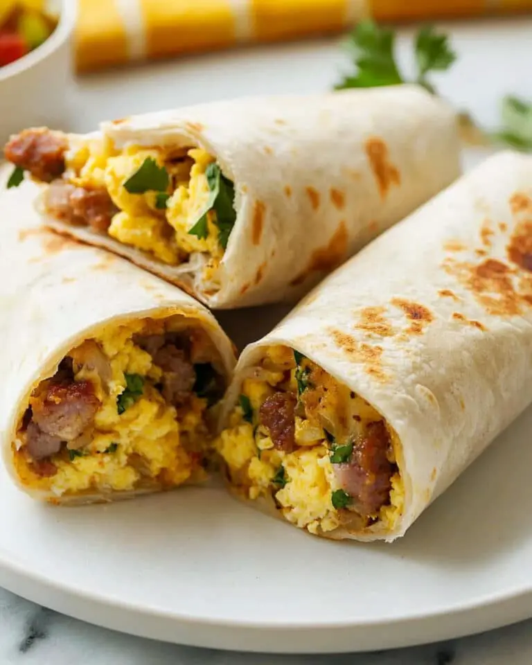 Breakfast Burritos Recipe - Yumyy