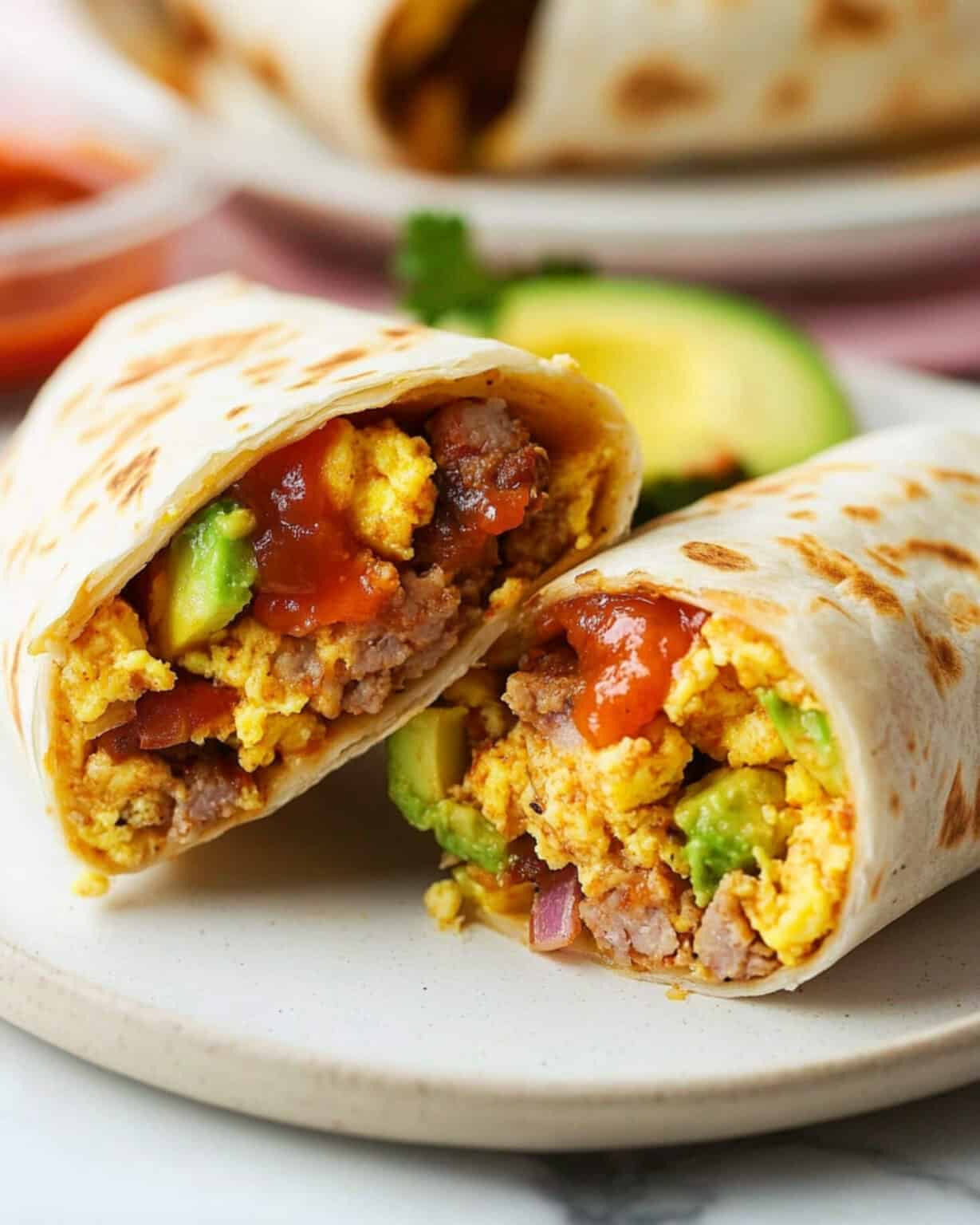 Breakfast Burritos Recipe - Yumyy