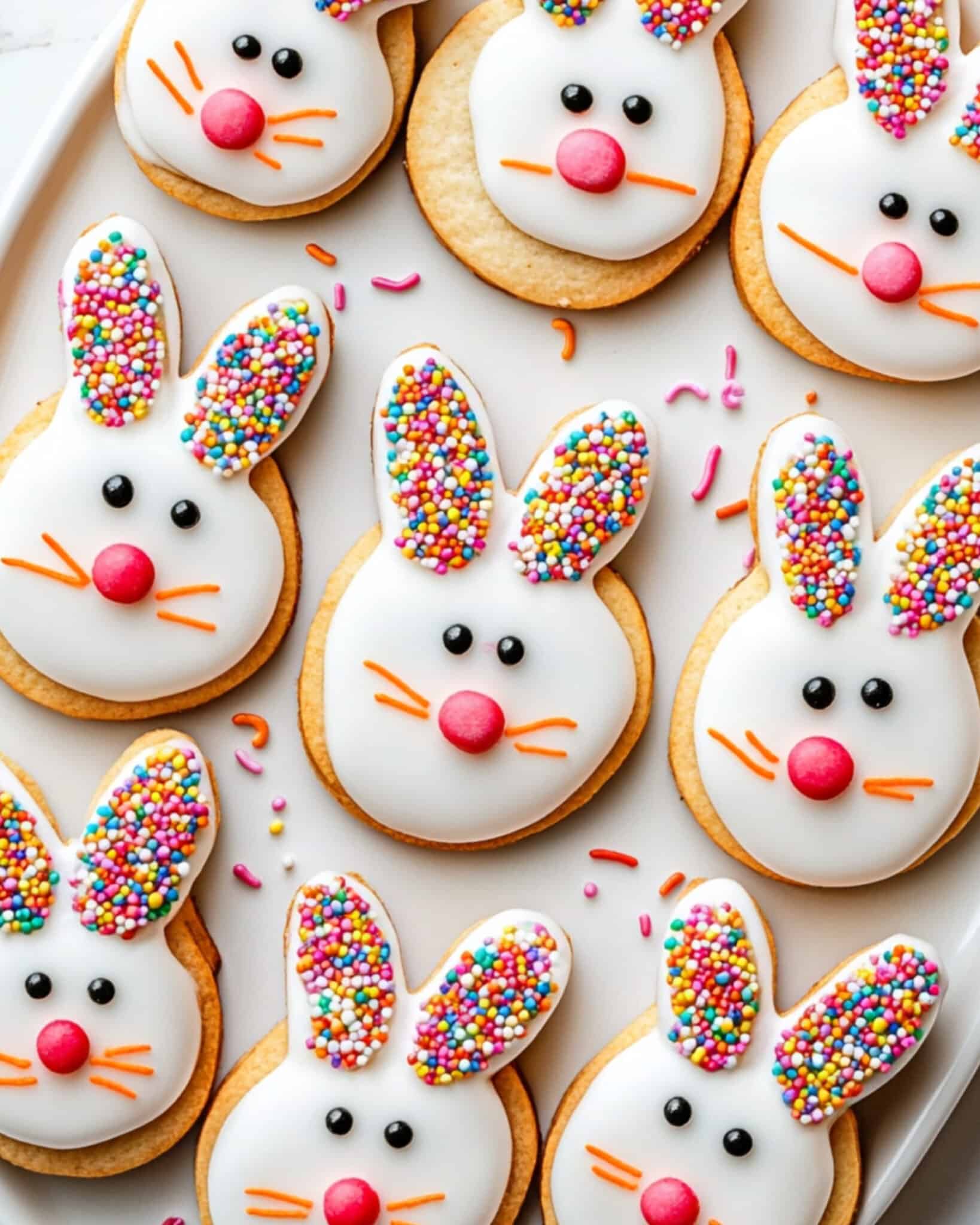 Easter Bunny Biscuits Recipe - Yumyy