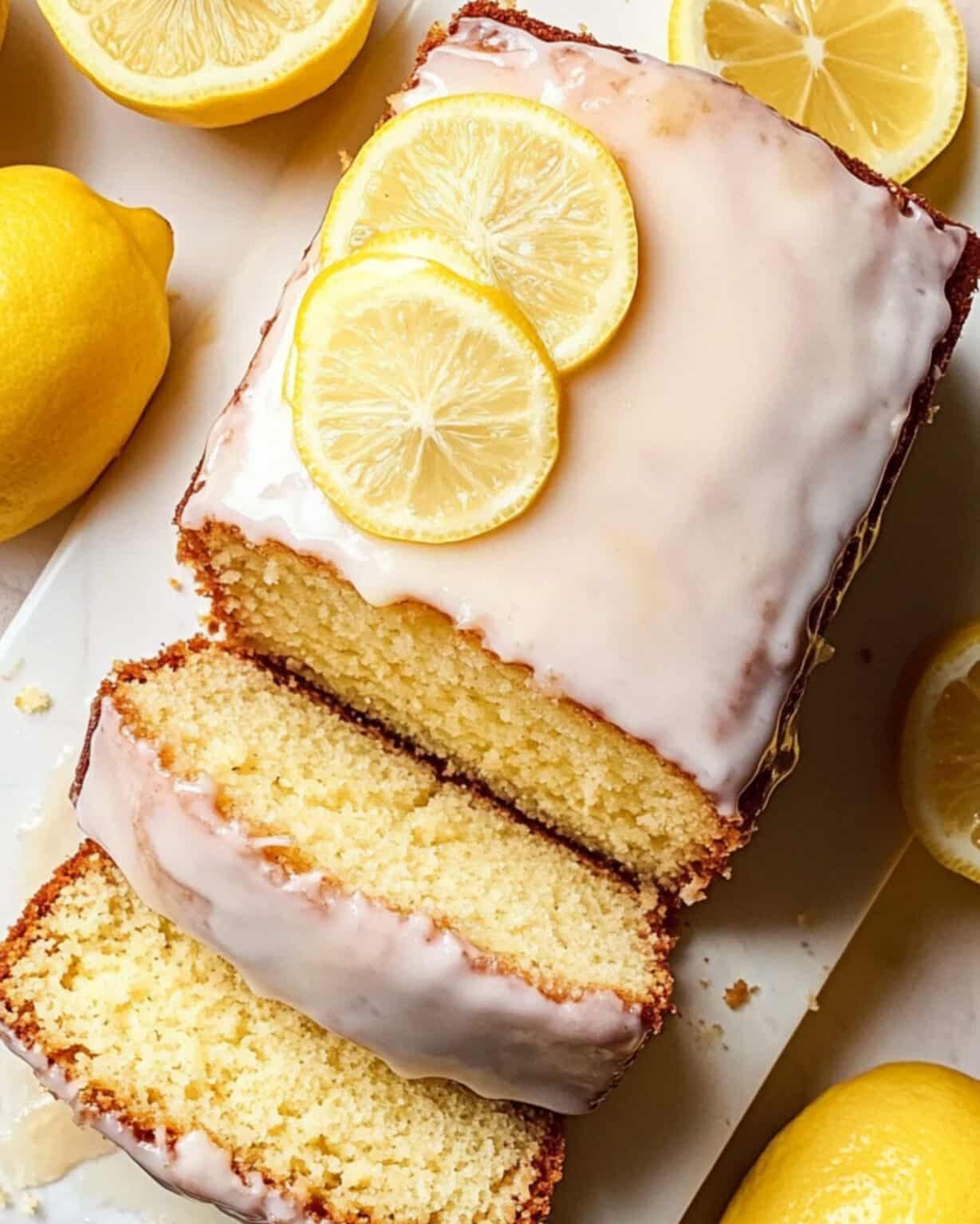 Glazed Lemon Bread Recipe - Yumyy