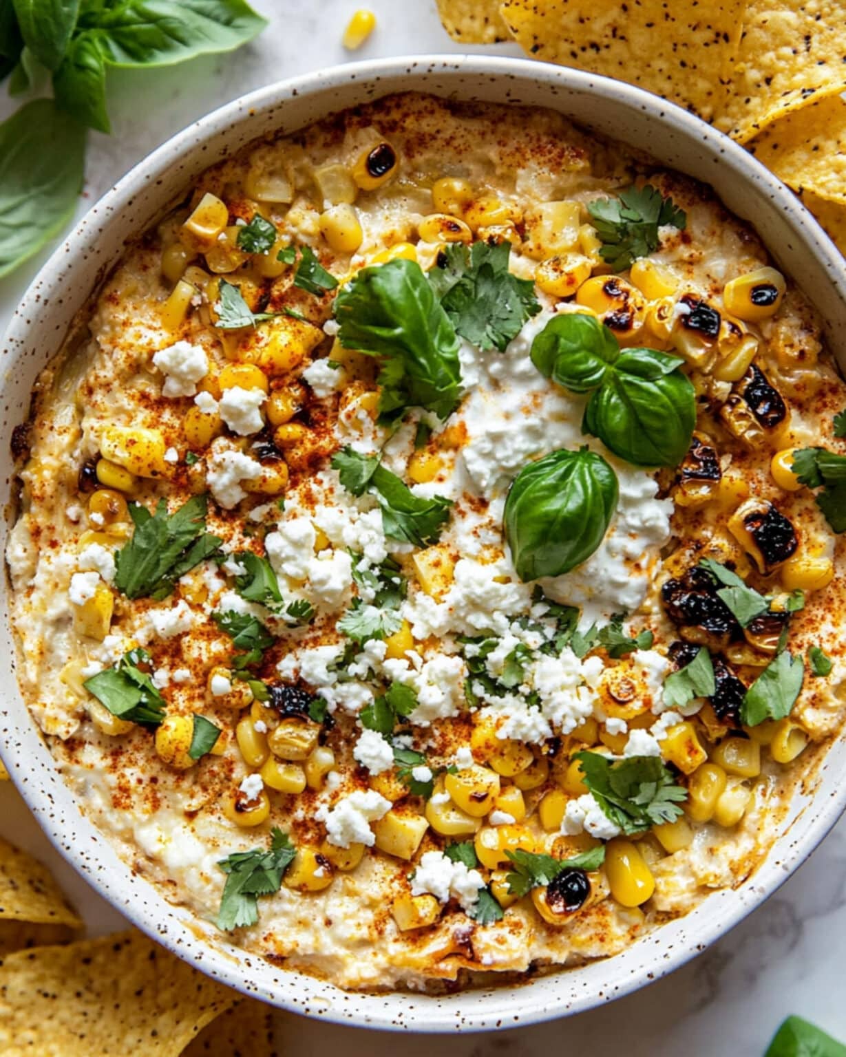 Mexican Street Corn Dip Recipe - Yumyy