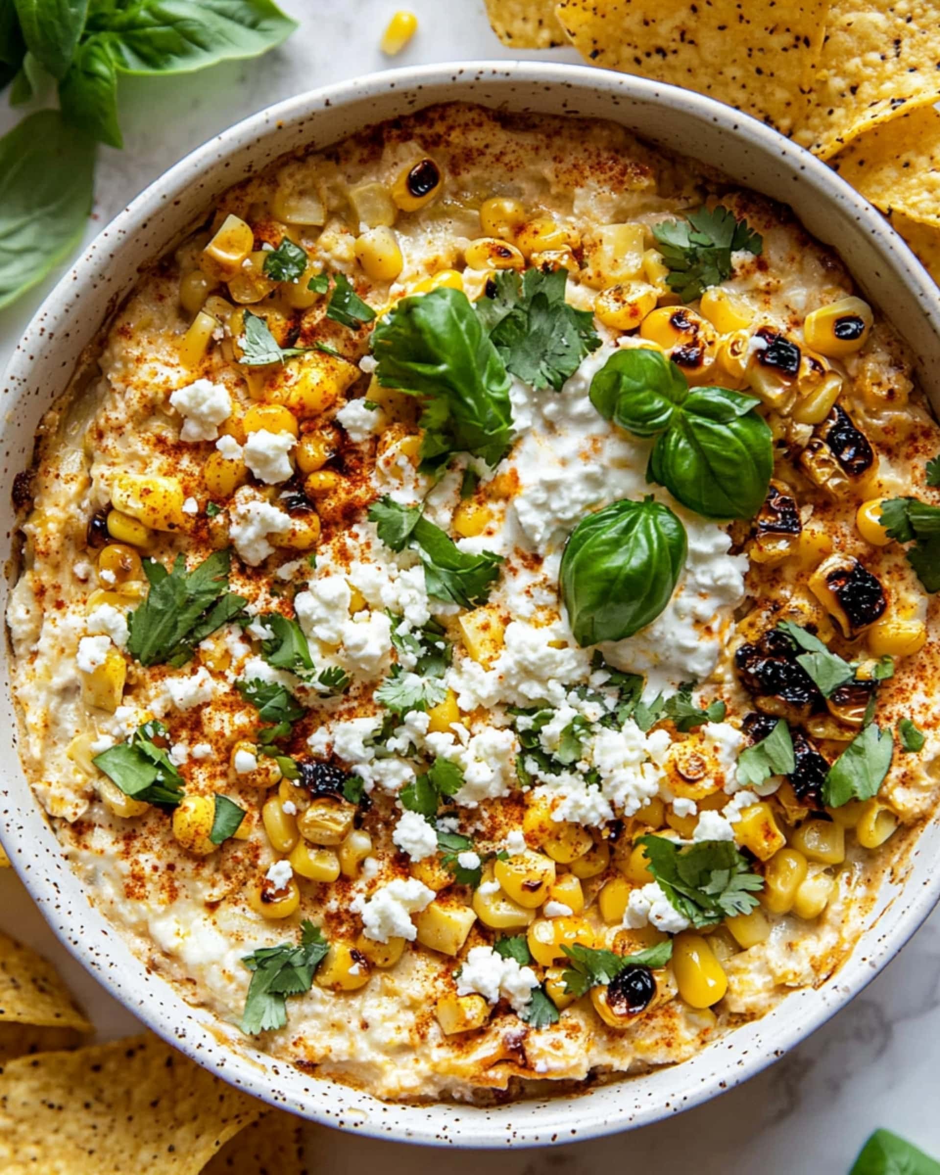 Mexican Street Corn Dip Recipe - Yumyy