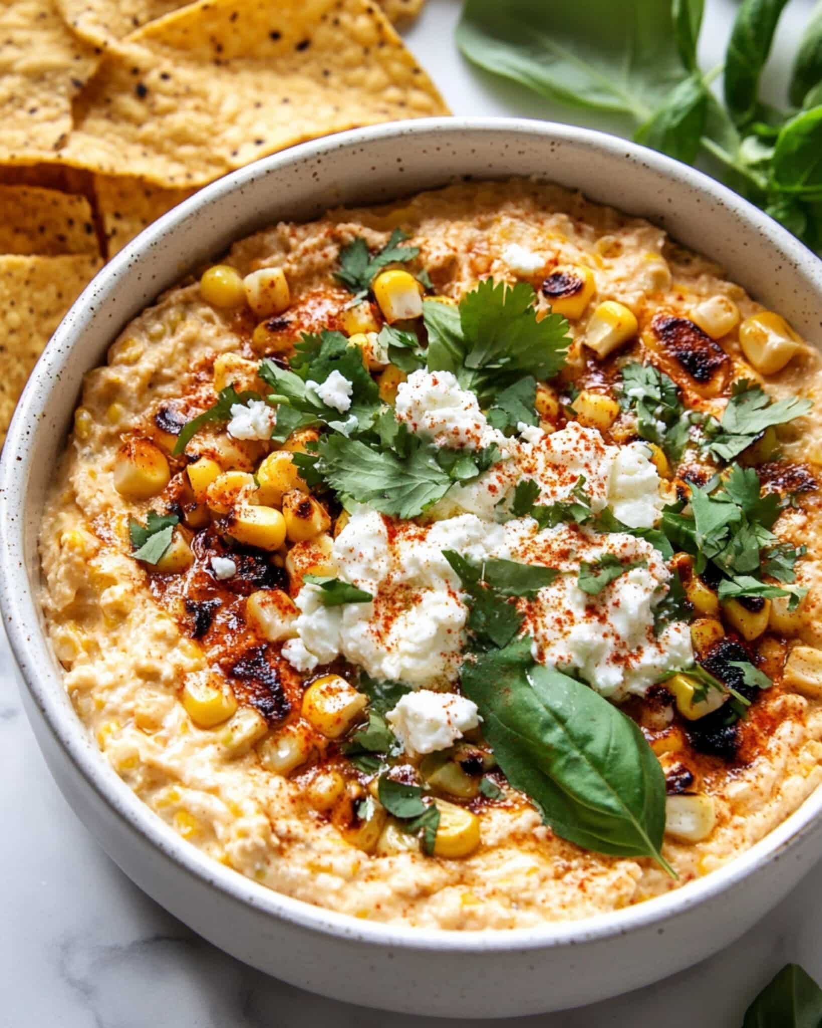 Mexican Street Corn Dip Recipe - Yumyy
