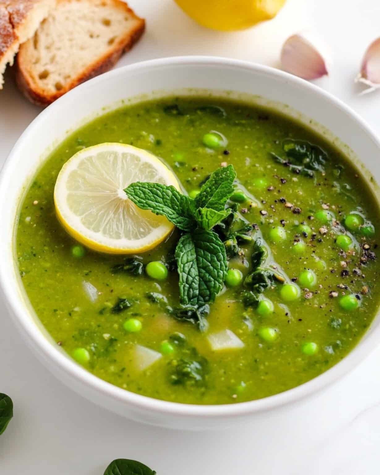 Vibrant Spring Soup Recipe - Yumyy