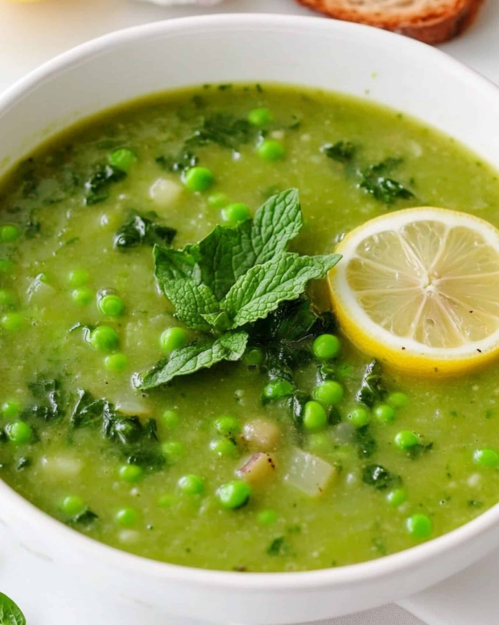 Vibrant Spring Soup Recipe - Yumyy