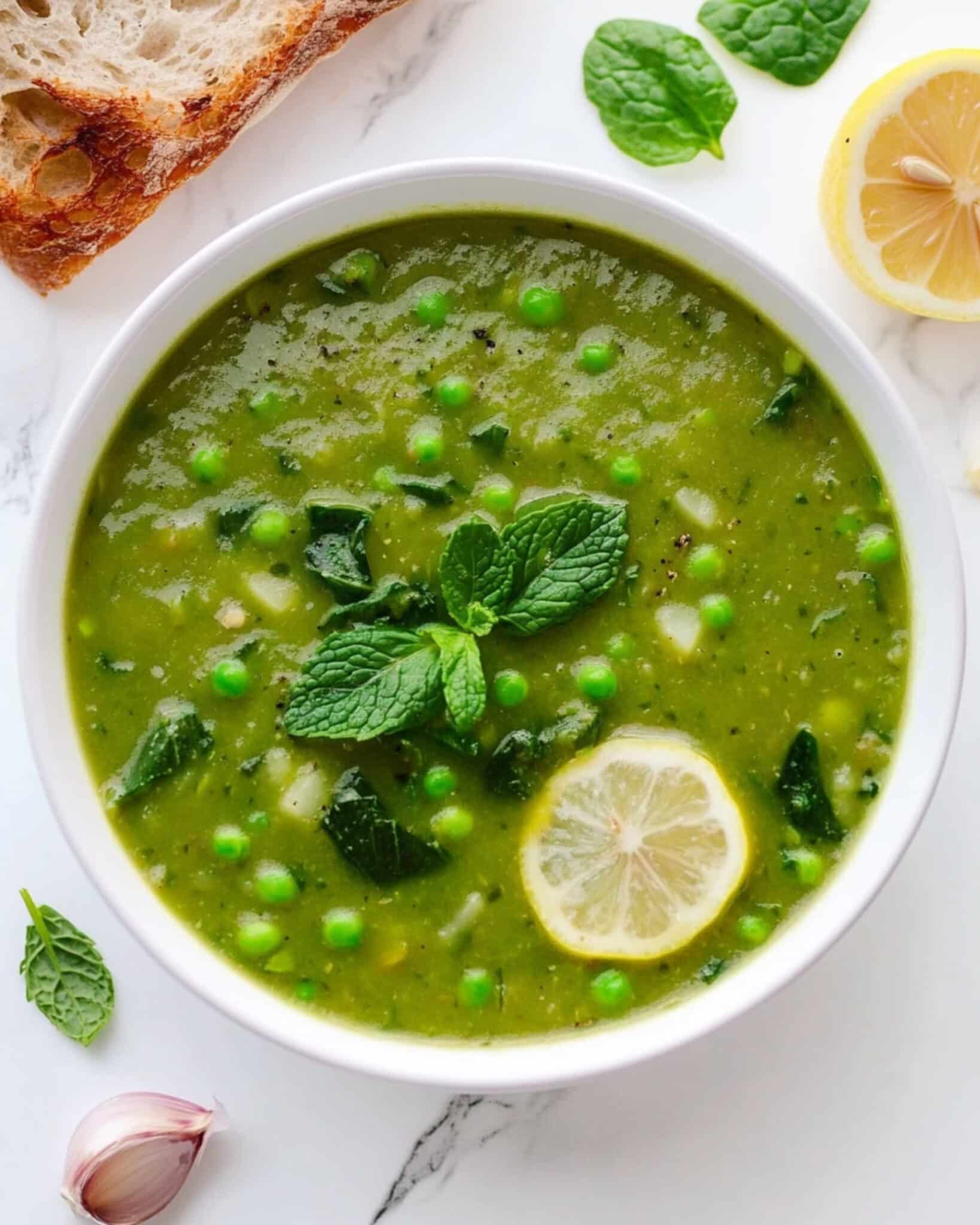 Vibrant Spring Soup Recipe - Yumyy