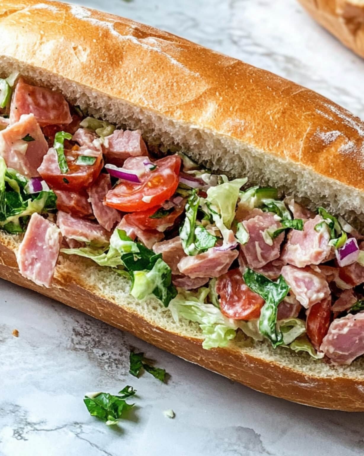 Chopped Italian Sandwich Recipe - Yumyy
