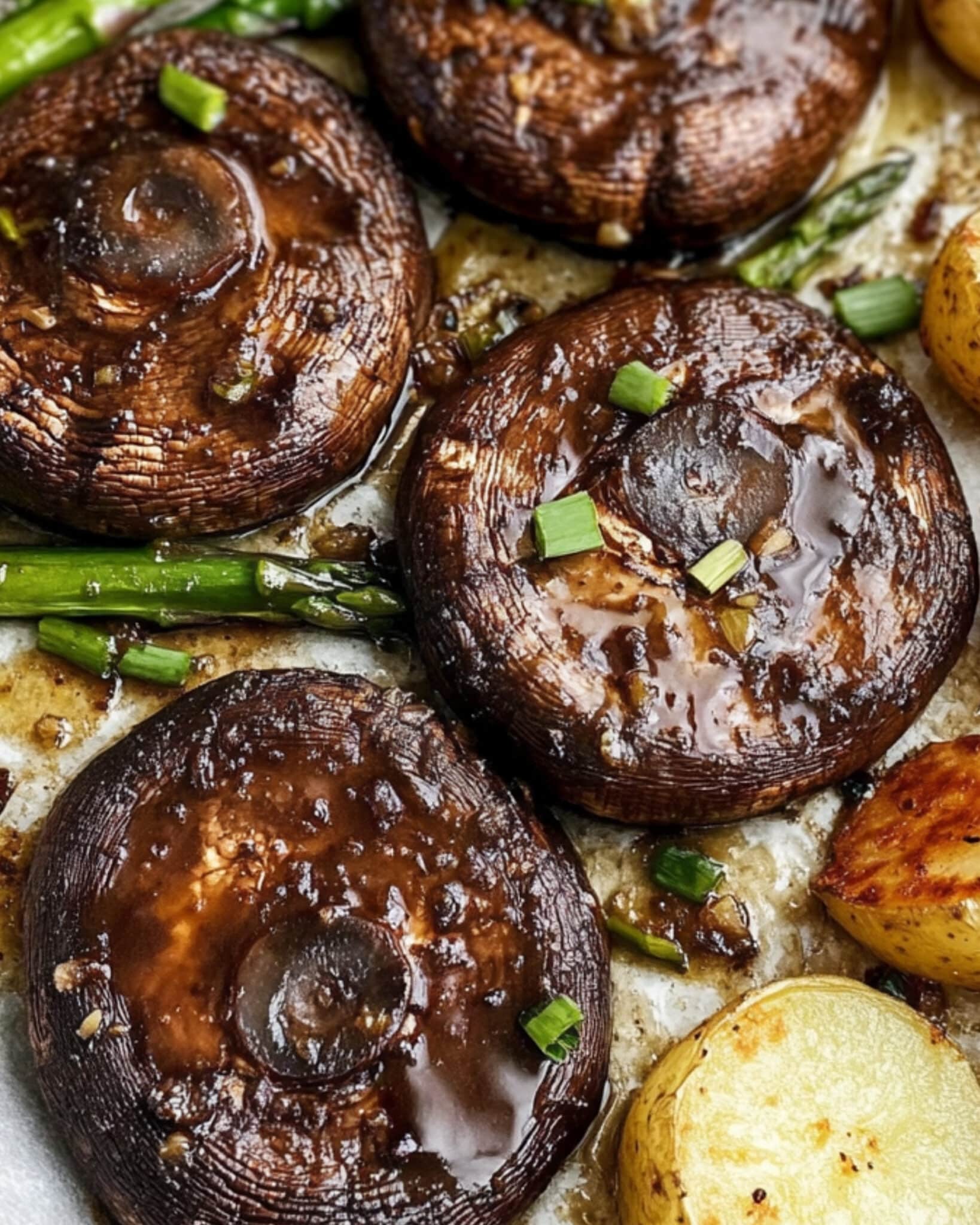 One Pan Mushroom Steak Recipe - Yumyy