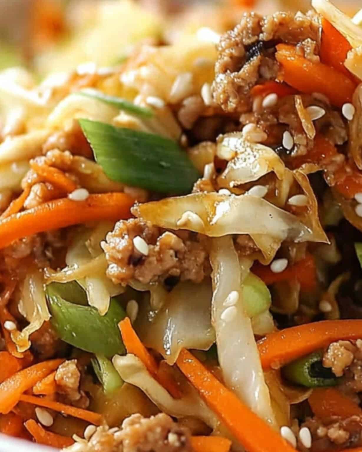 Beef and Cabbage Stir Fry Recipe - Yumyy