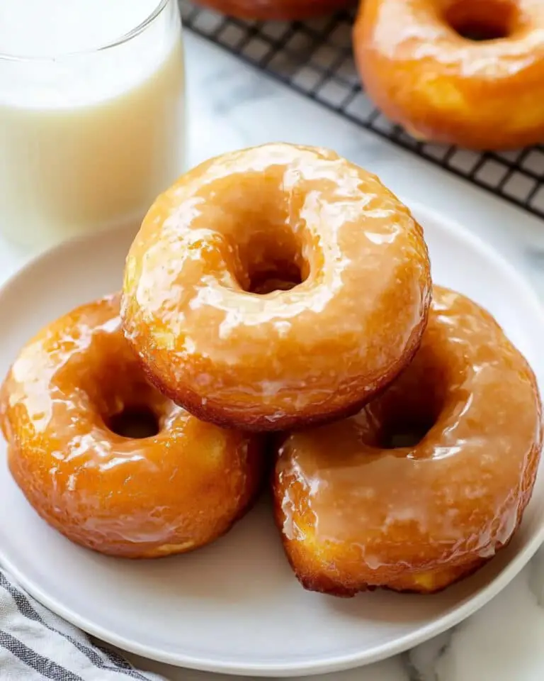 Copycat Krispy Kreme Doughnuts Recipe - Yumyy