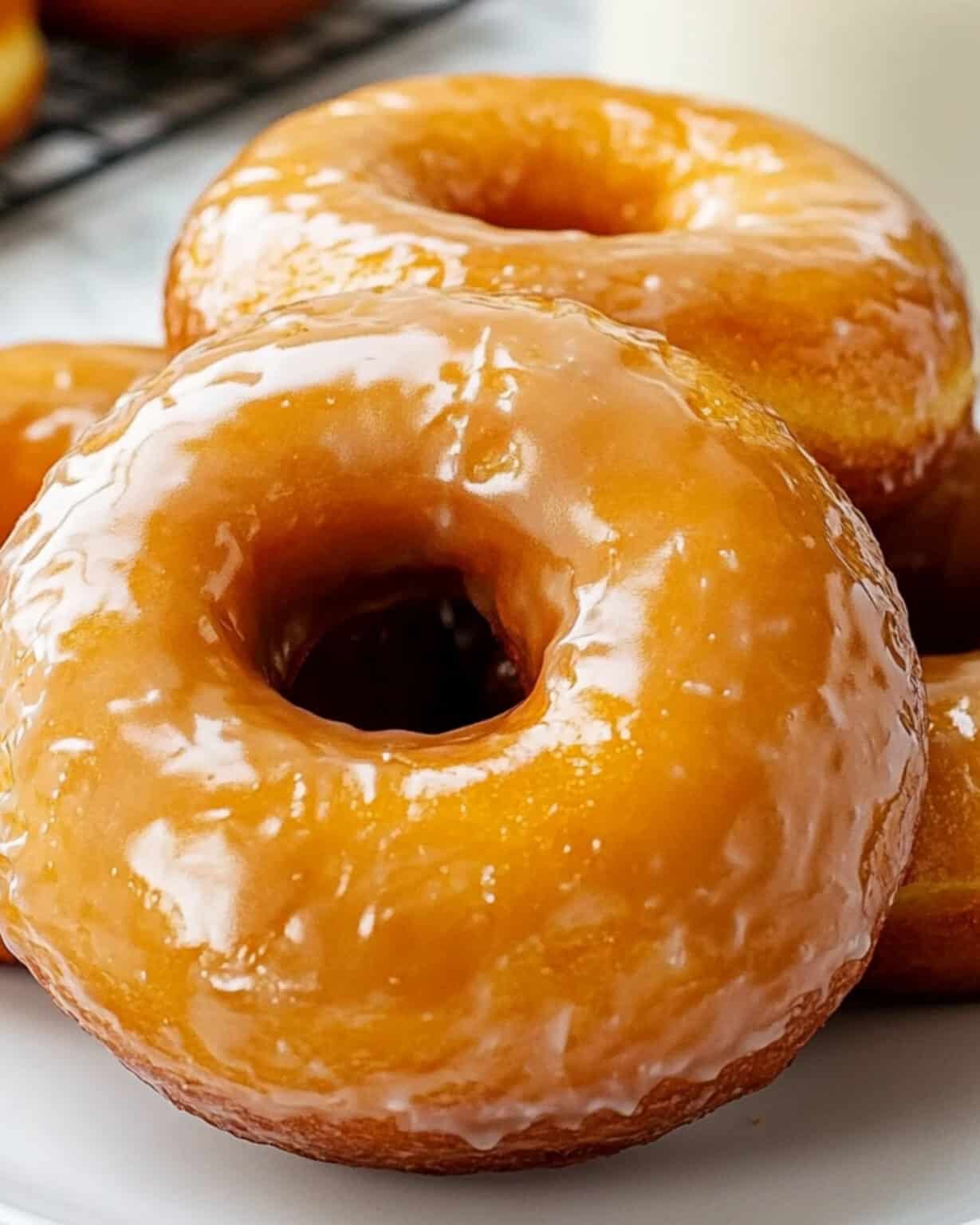 Copycat Krispy Kreme Doughnuts Recipe - Yumyy