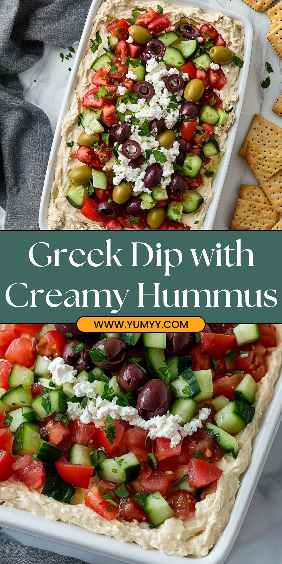 Layered Greek Dip: Dive into Mediterranean Bliss