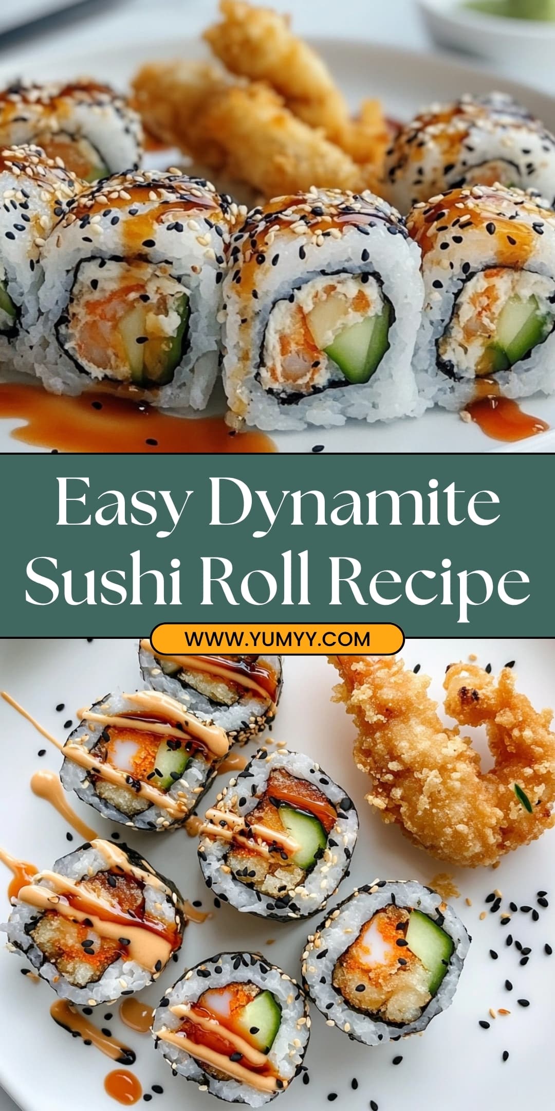 Dynamite Roll Recipe: Homemade Sushi with Crispy Shrimp & Spicy Mayo