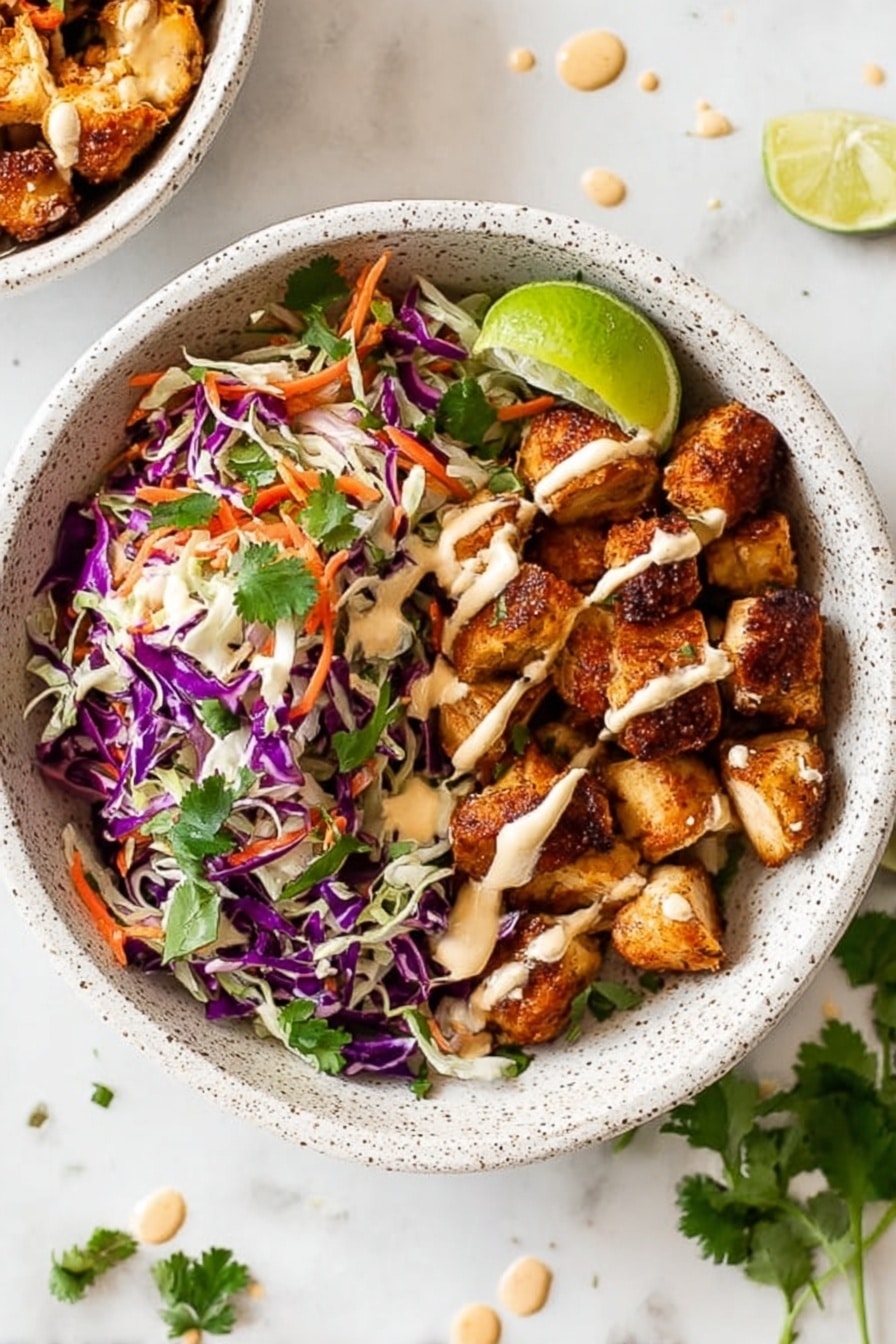 Air Fryer Fish Taco Bowls: Quick & Flavorful Dinner