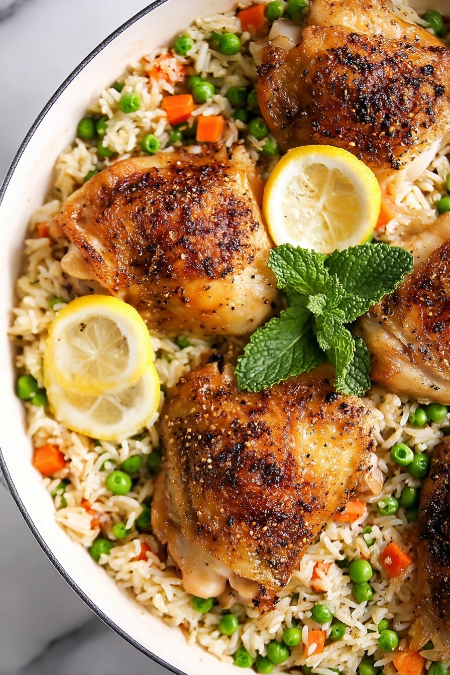 Easy Chicken and Rice Skillet | Quick & Comforting Dinner