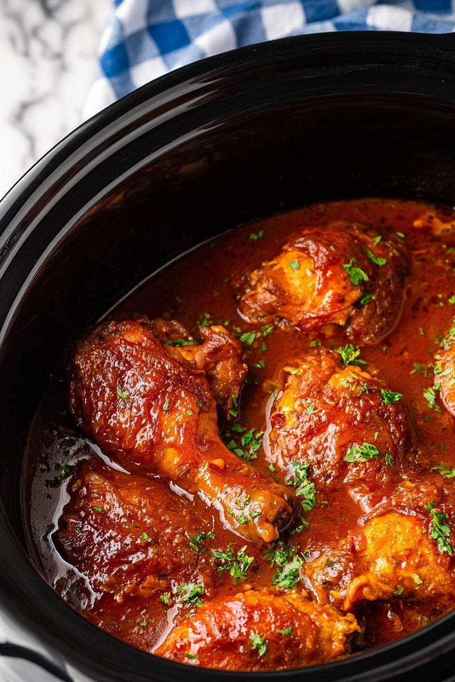 Slow Cooker BBQ Chicken Legs: Juicy, Flavorful & Easy