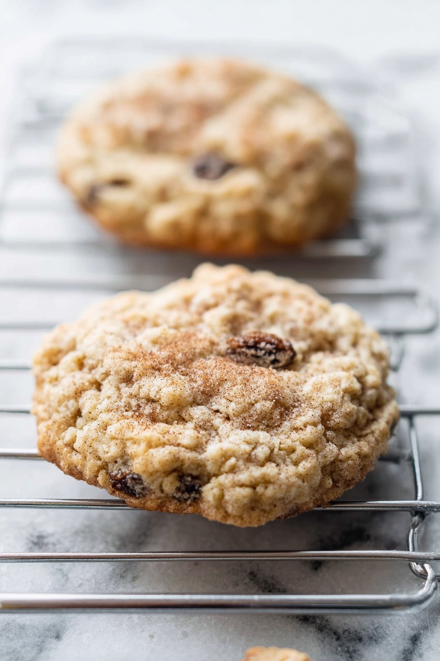 Cinnamon Raisin Oatmeal Cookies: Cozy, Chewy & Spiced Delight