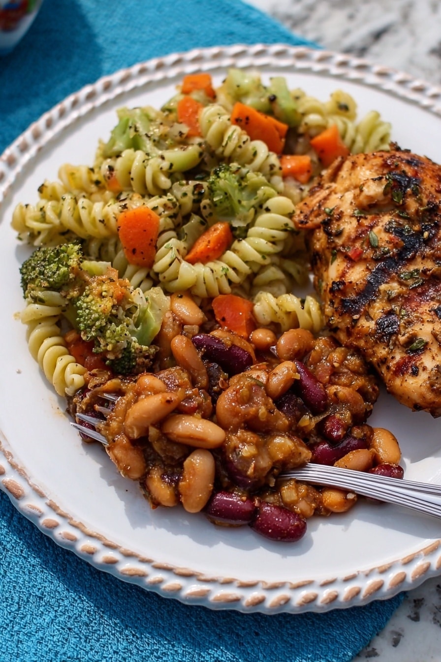 Calico Beans with Ground Beef and Bacon - Hearty Comfort Food