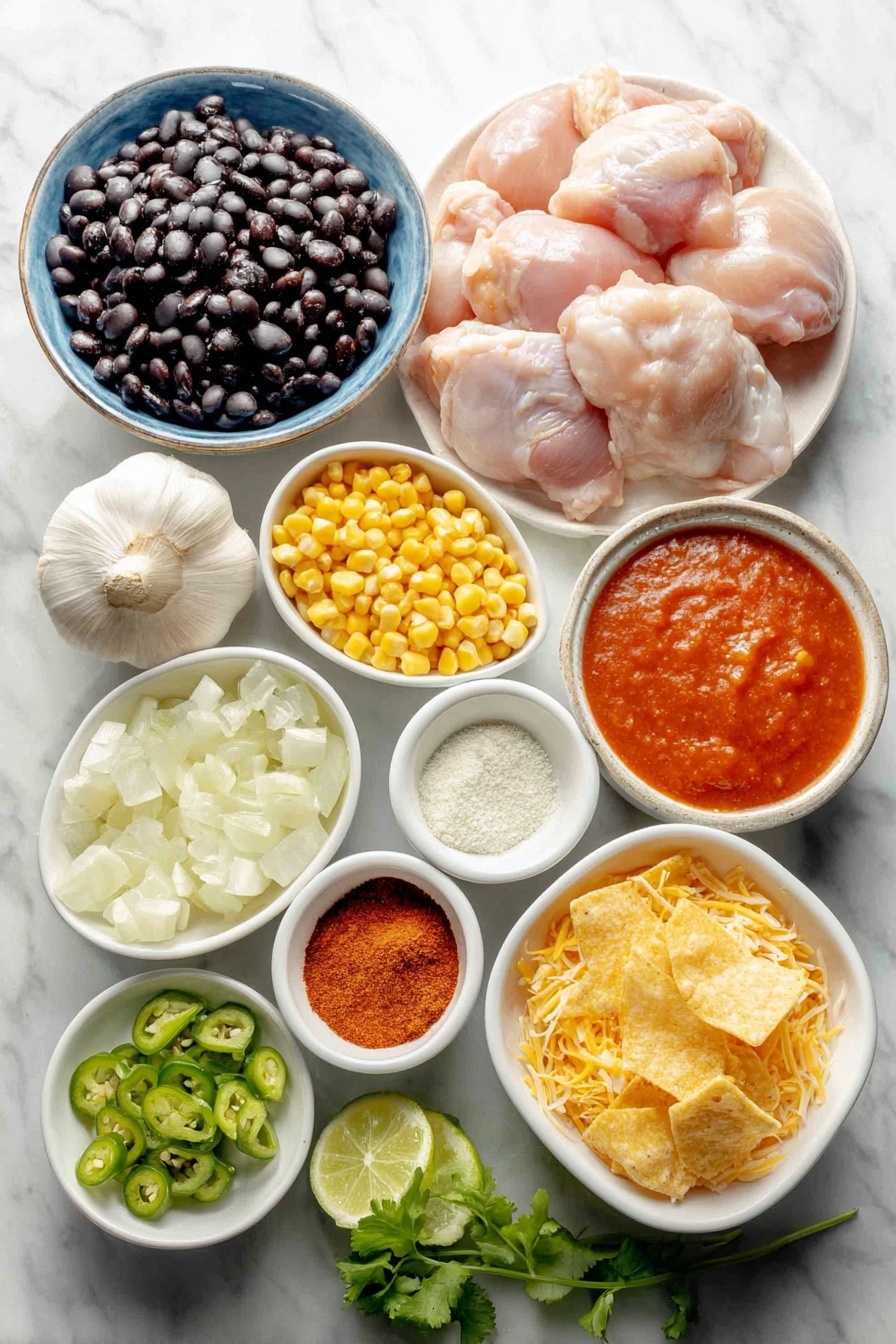 Slow Cooker Enchilada Chicken Chili: Cozy & Flavorful