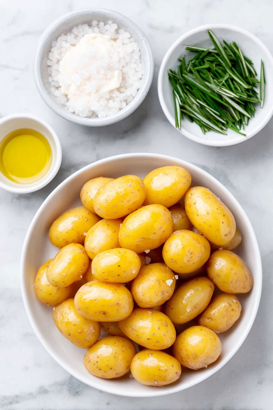 Mini Baked Potatoes with Sour Cream and Chives – Delicious & Easy