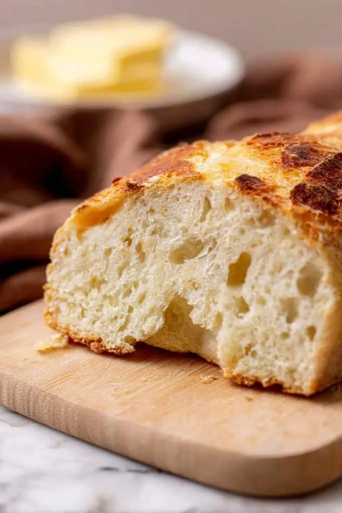 No Knead Italian Artisan Bread – Easy & Crusty Homemade Bread