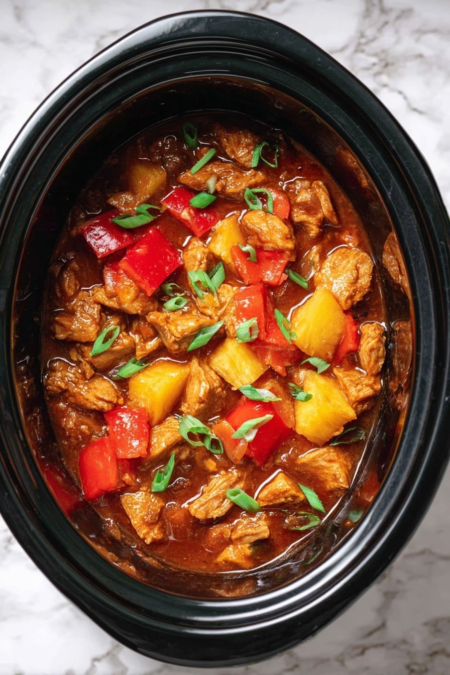 Sweet Hawaiian Chicken in Slow Cooker | Irresistible Tropical Flavors