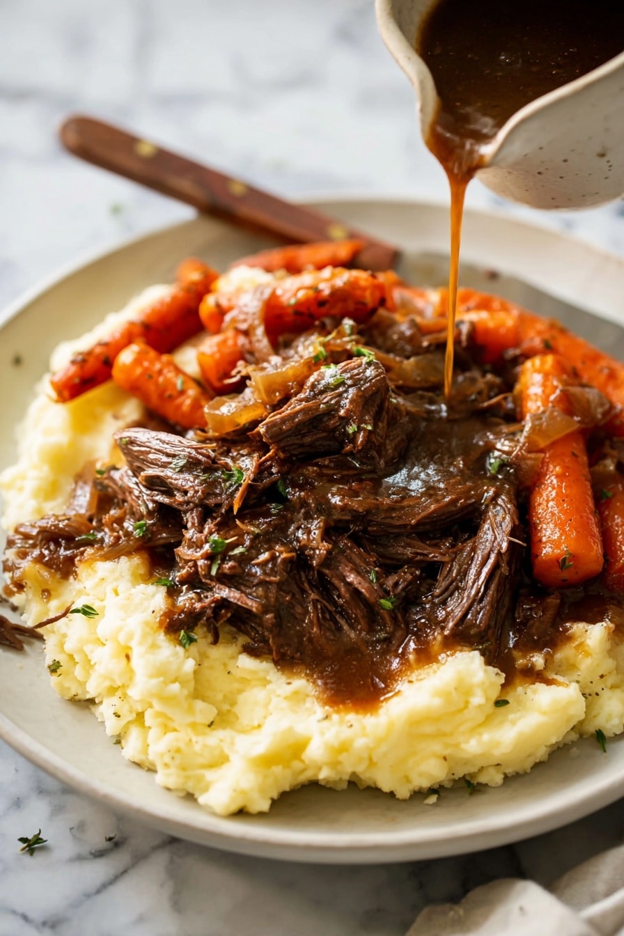 Slow Cooker Venison Roast Recipe - Tender, Rustic & Easy