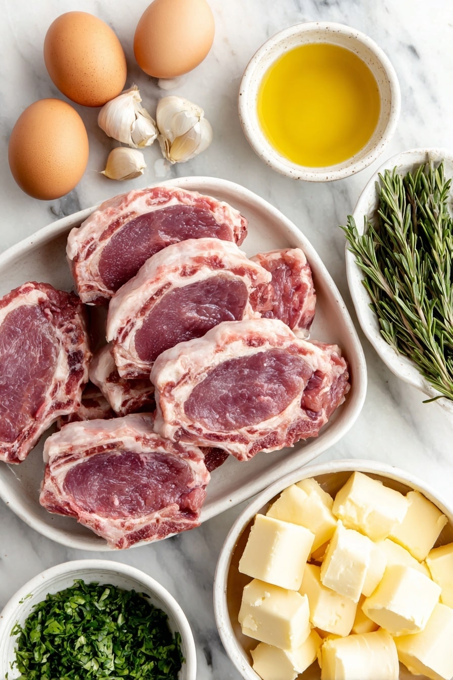 Garlic Herb Lamb Chops Marinade: Flavorful & Easy Recipe