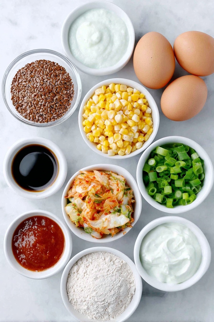 Crispy Kimchi Rice Fritters: Irresistibly Crispy & Flavorful